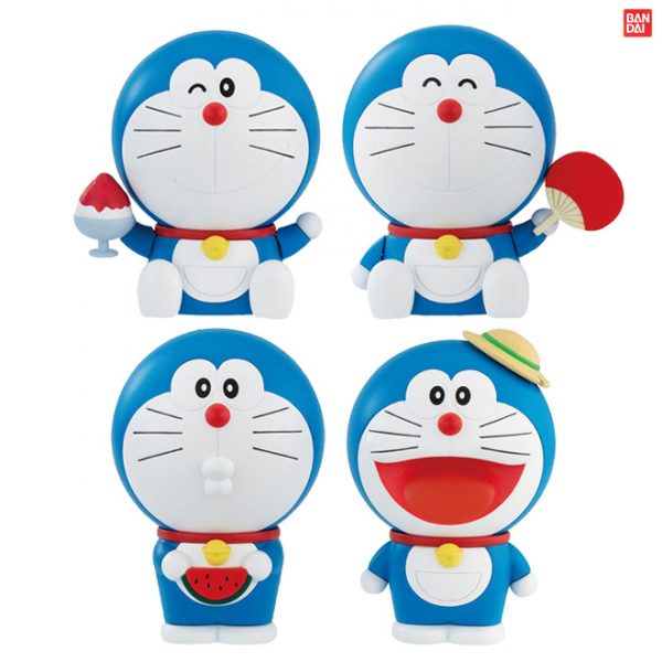 Doraemon Summer Capchara Collection Holiday Greeting Stuffs Free Shipping Fun Toys Anime